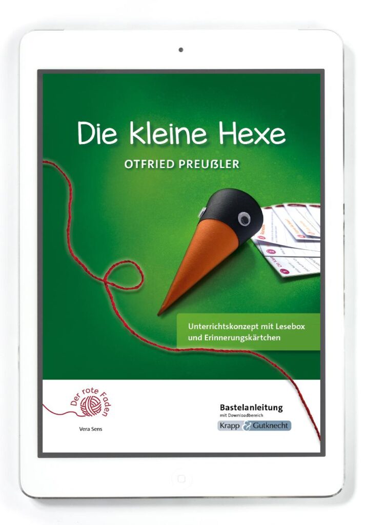 Der rote Faden: Die kleine Hexe – Bastelanleitung PDF – Krapp ...